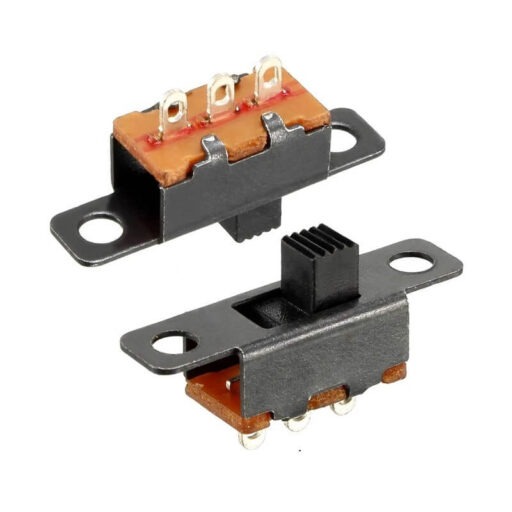 3 Pin SPDT 19.6 mm Slide Switch With 7mm Knob – Roboman