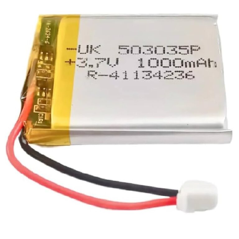 3.7V 1000mAh Li-Po Battery (503035P) – High-Quality Rechargeable ...
